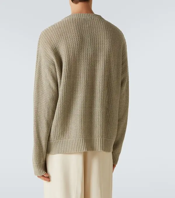 Frescobol Carioca Jardim Linen Sweater - Beige