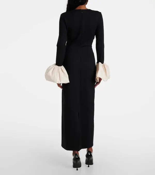 Staud Hawthorne Maxi Dress - Black