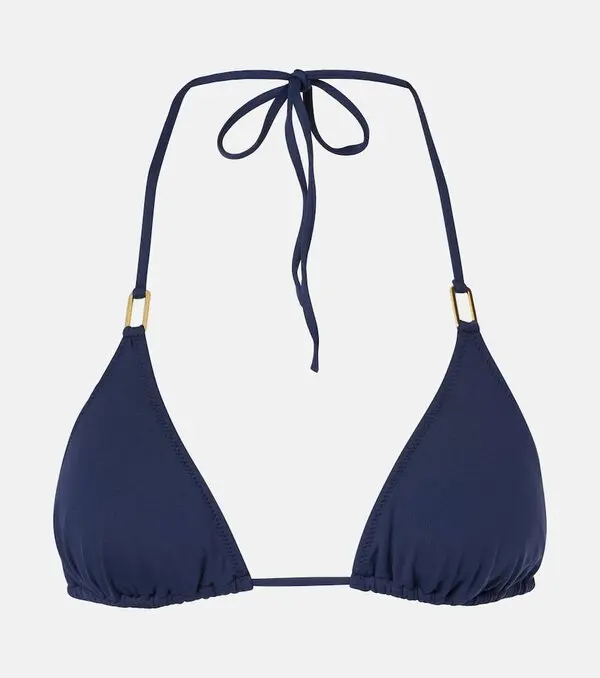 Melissa Odabash Cancun Bikini Top - Blue