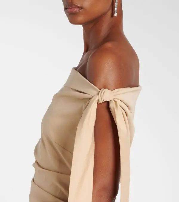 SIR. Dahlia Off-shoulder Gown