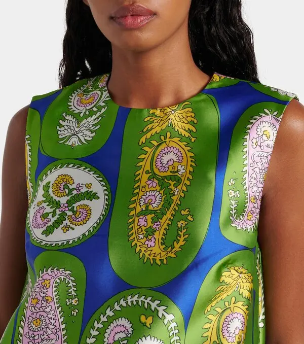 ALEMAIS Alémais Printed Midi Dress - Multicoloured