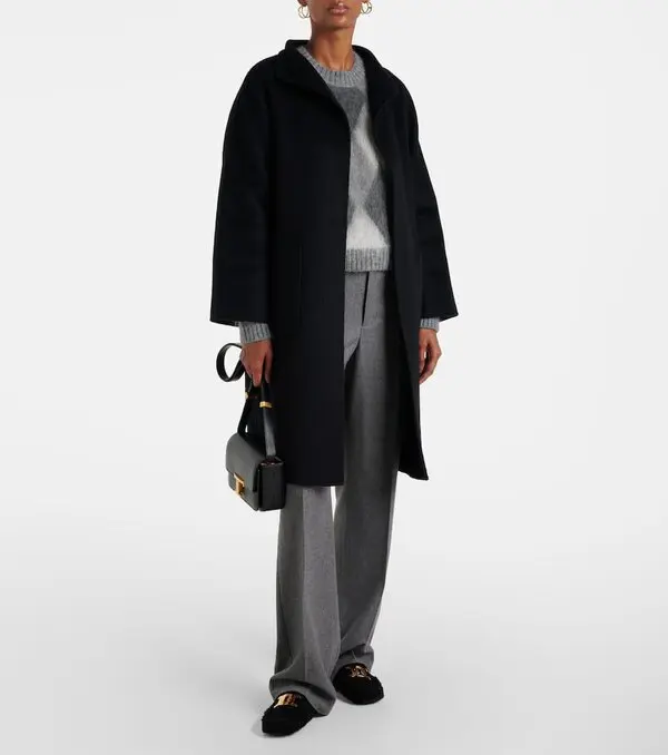 TOD'S Gommini Catena Shearling Driving Shoes