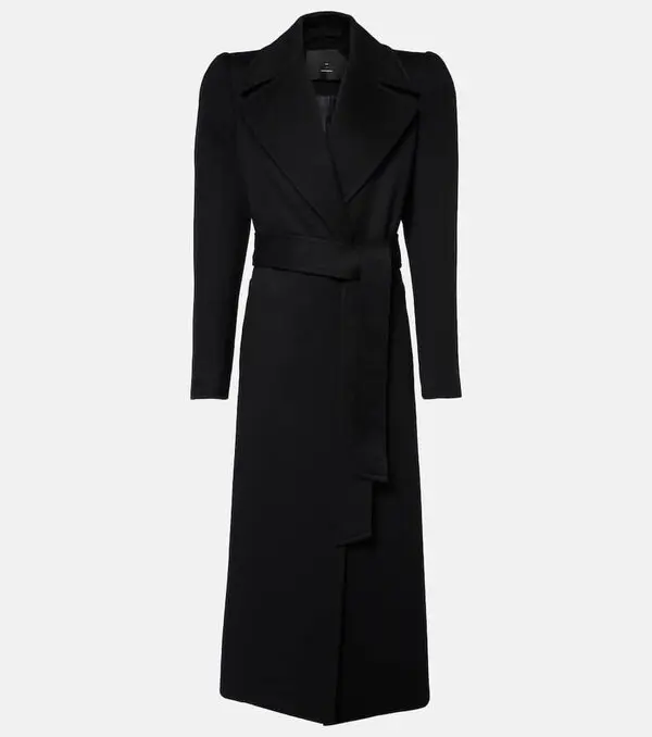 Wardrobe.NYC Rhw Wool Coat - Black