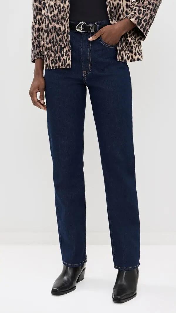 SLVRLAKE London Straight Leg Jeans - Midnight Mile