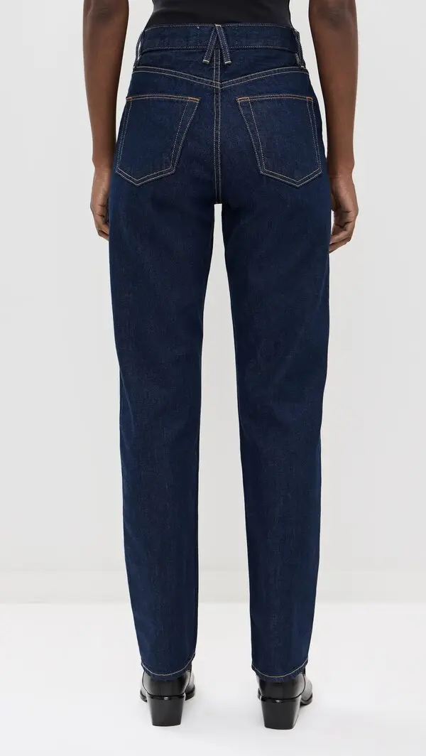 SLVRLAKE London Straight Leg Jeans - Midnight Mile