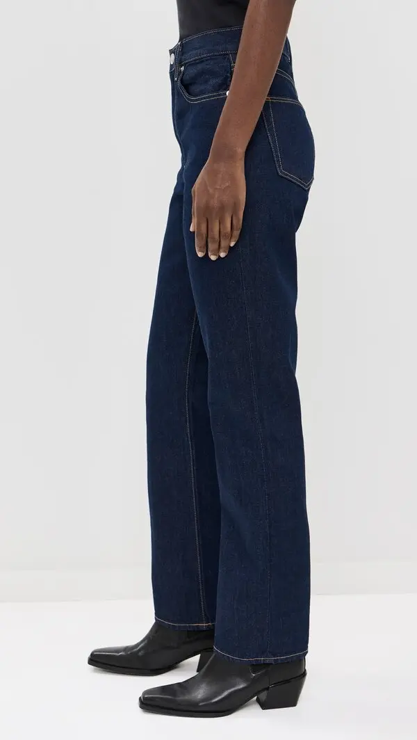 SLVRLAKE London Straight Leg Jeans - Midnight Mile