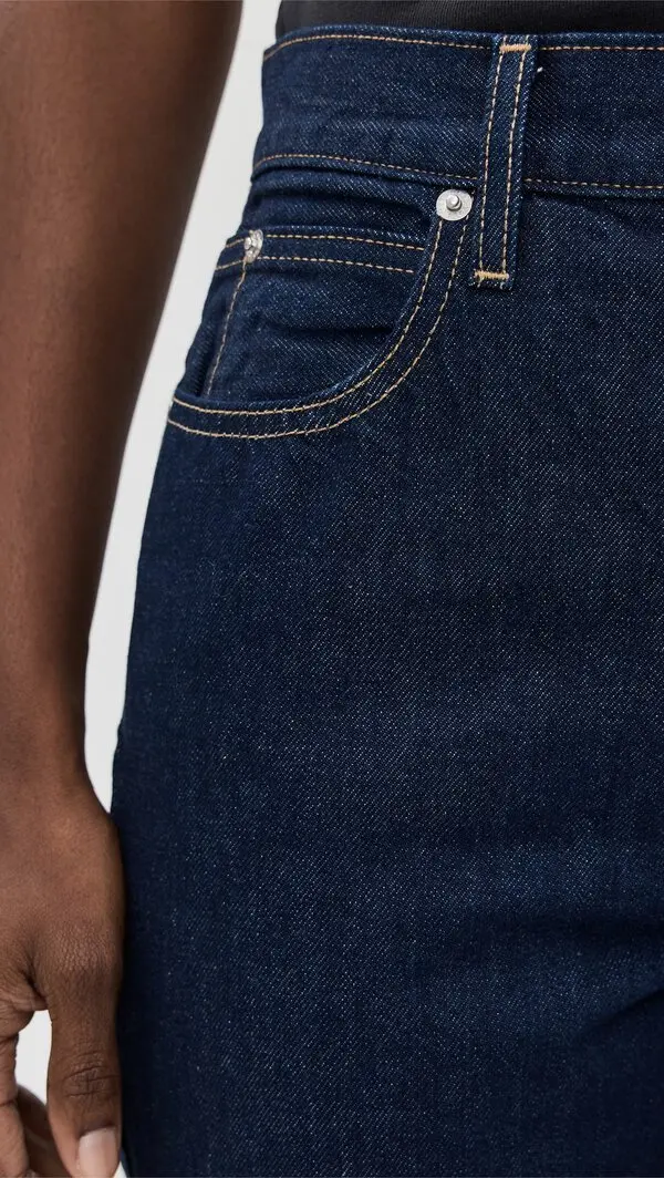 SLVRLAKE London Straight Leg Jeans - Midnight Mile