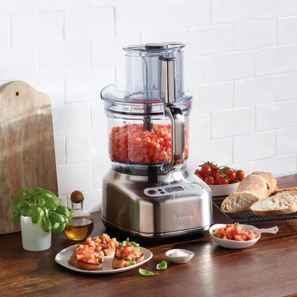 BREVILLE Sous Chef 16 Cup Food Processor, Brushed Stainless Steel