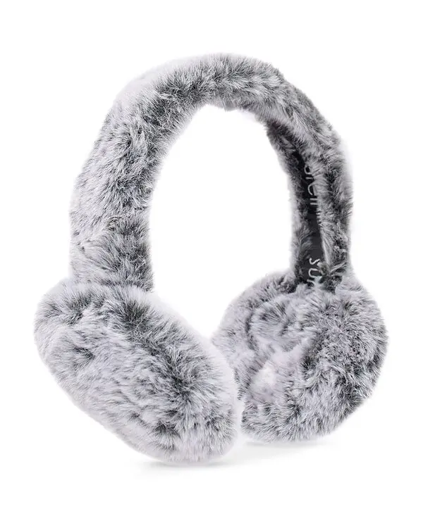 Surell Faux Fur Earmuffs - Black Frost