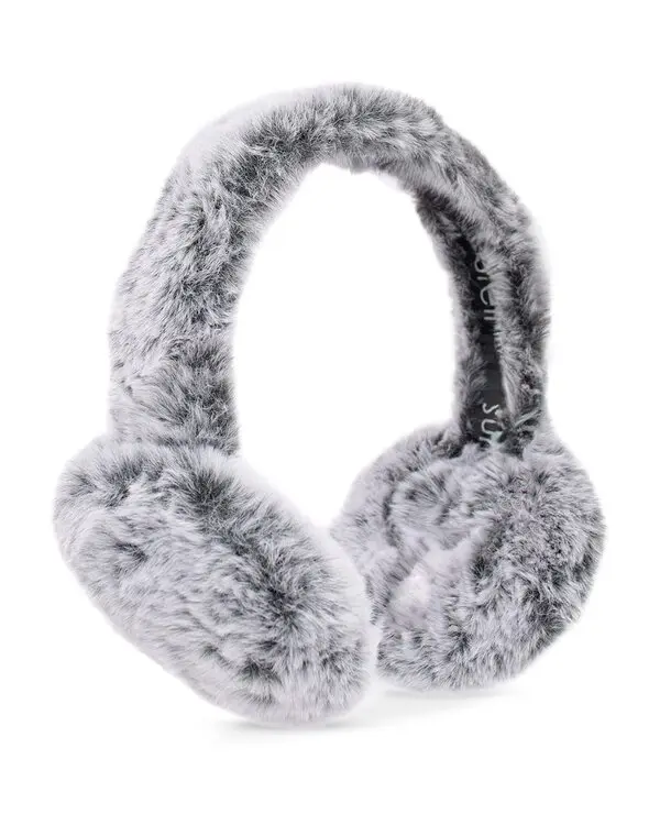Surell Faux Fur Earmuffs - Black Frost