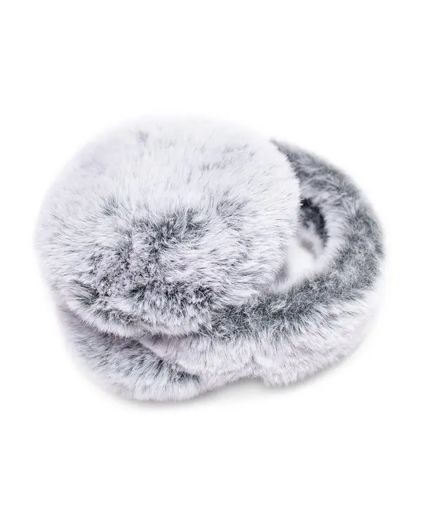 Surell Faux Fur Earmuffs - Black Frost