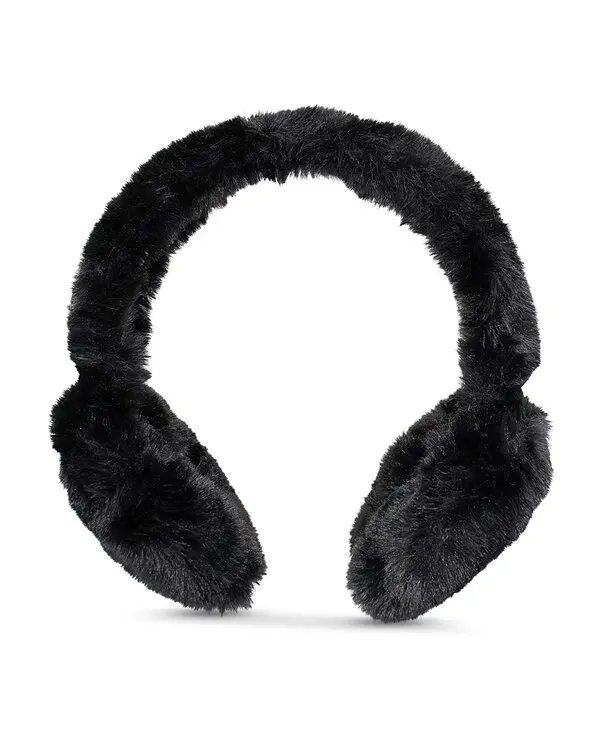 Surell Faux Fur Earmuffs - Black