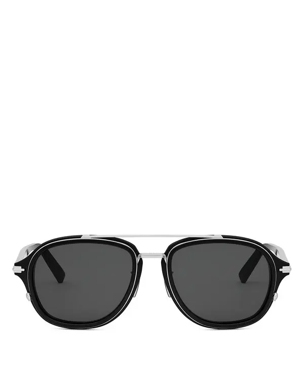 Dior Diorblacksuit A4u Pilot Sunglasses - Black/smoke