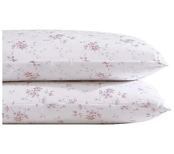 Laura Ashley Garden Muse Pink Standard Sham P Illowcase - One-color