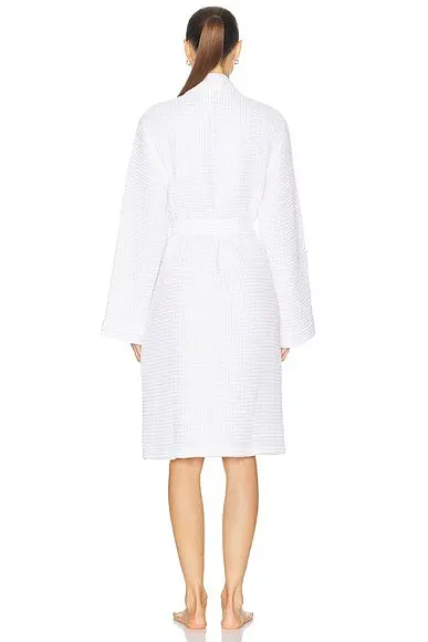 PARACHUTE Waffle Robe - White
