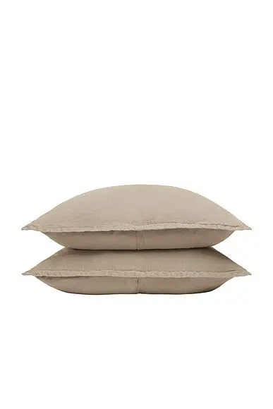 PARACHUTE Linen Sham Set - Toast