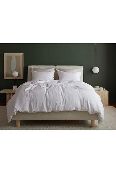 PARACHUTE Linen Duvet Cover - White