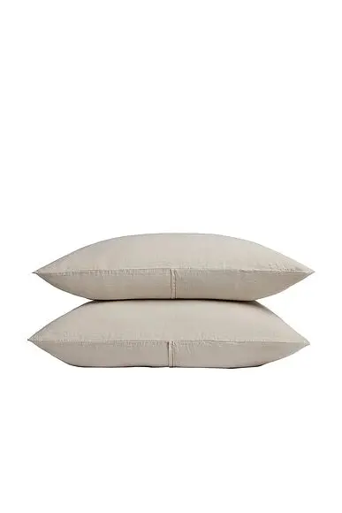 PARACHUTE Heirloom Tencel Linen Pillowcase Set - Bone