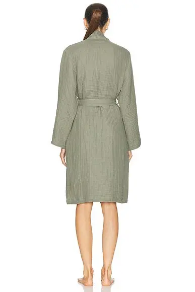 PARACHUTE Cloud Cotton Robe - Moss