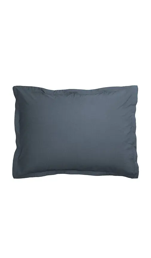 PARACHUTE Brushed Cotton Sham Set In Navy - Dusk