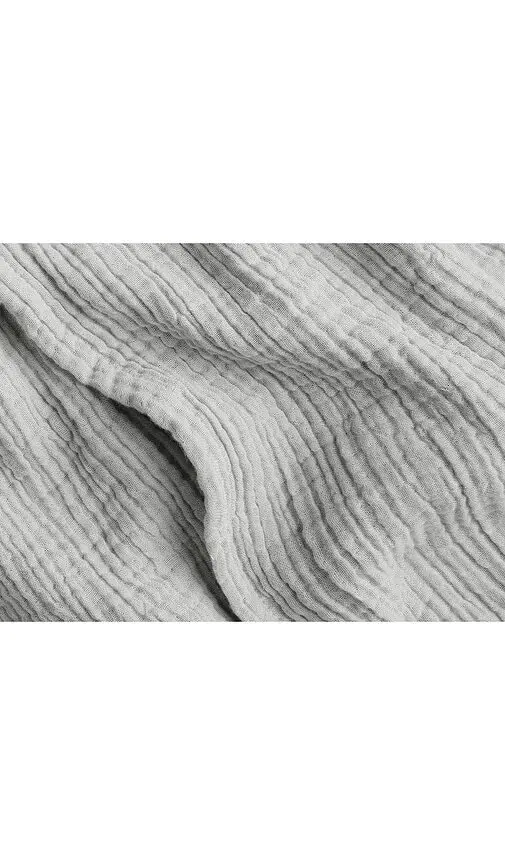 PARACHUTE Organic Cloud Cotton Sham Set In Grey - Smoke