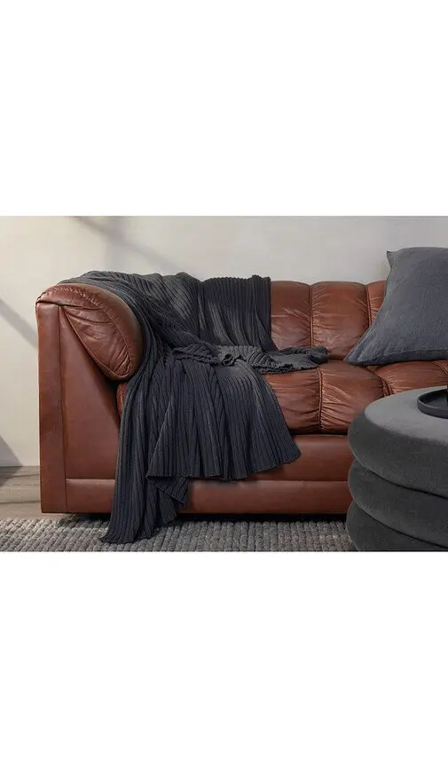PARACHUTE Oversized Rib Knit Throw