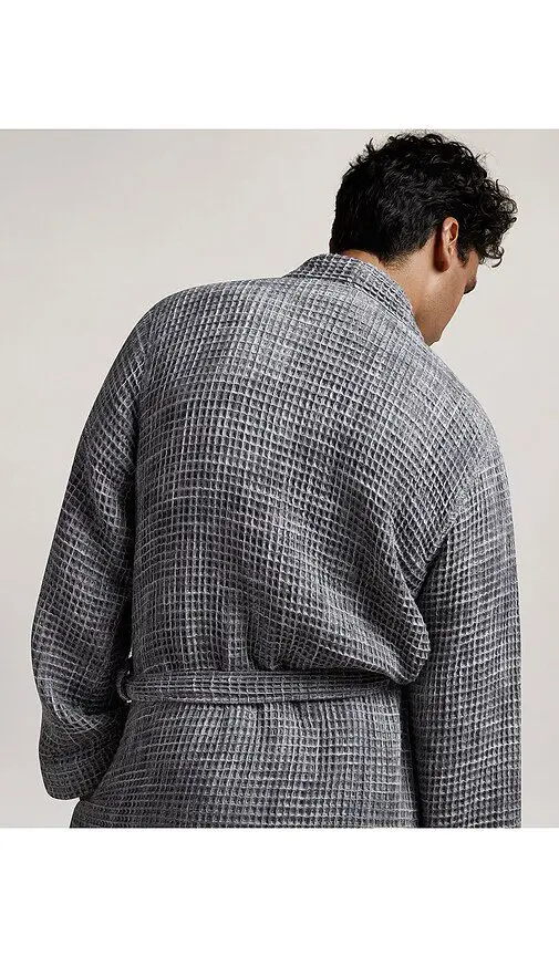 PARACHUTE Waffle Robe - Grey
