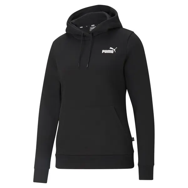 PUMA Essentials Small Logo Hoodie - Black
