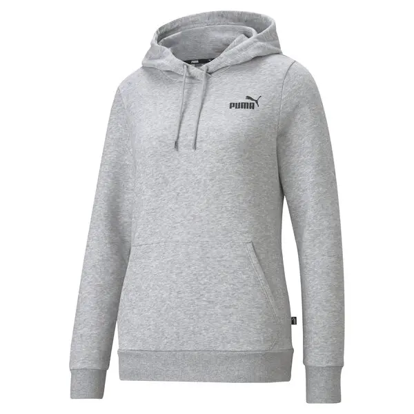PUMA Essentials Small Logo Hoodie - Gray