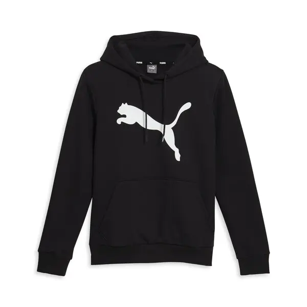 PUMA Essentials Big Cat Logo Hoodie - Black