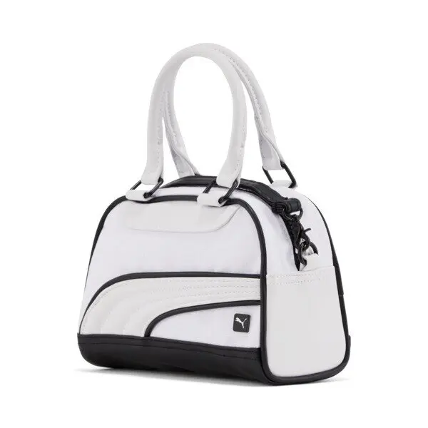 PUMA Mini Grip Crossbody Bag - White,black