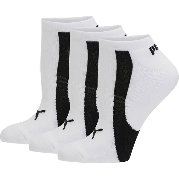 PUMA No Show Socks - White