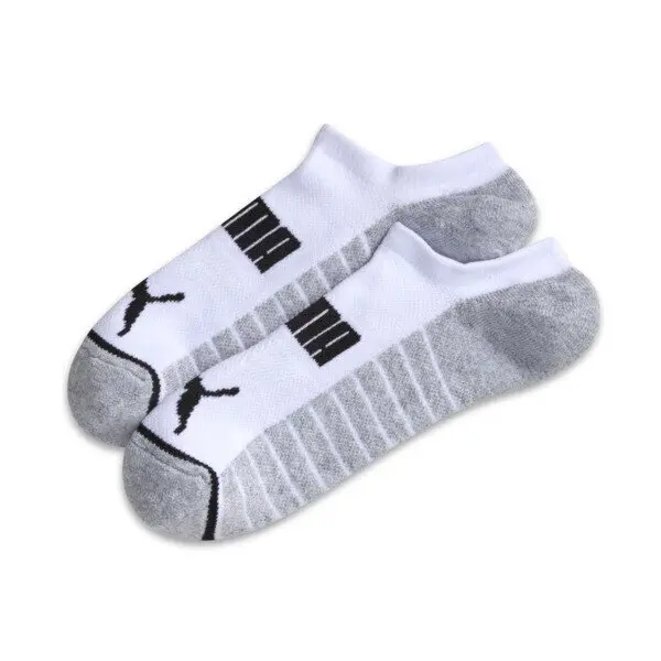 PUMA Terry Low Cut Socks - White,black