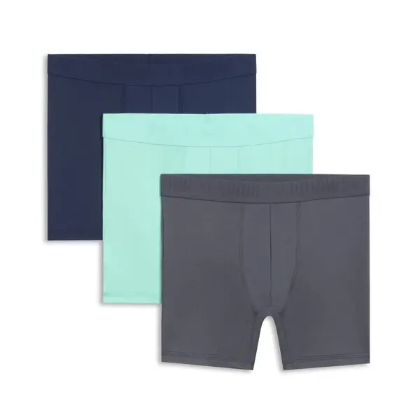 PUMA Ultra Soft Boxer Briefs 3 Pack - Assorted Colours