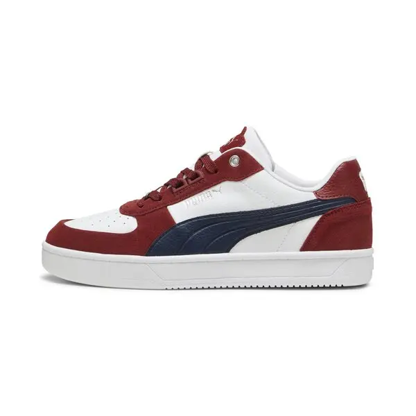 PUMA Caven 2.0 Lux Suede Sneakers - Red