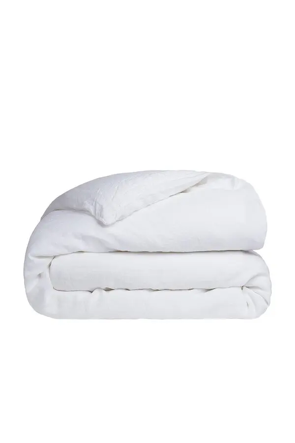 PARACHUTE Linen Duvet Cover - White