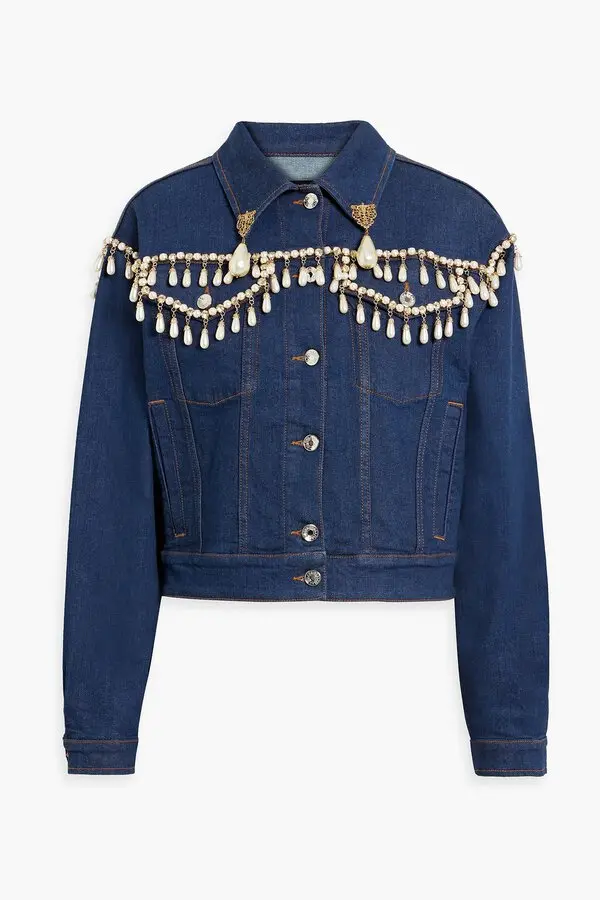 Dolce & Gabbana Embellished Denim Jacket