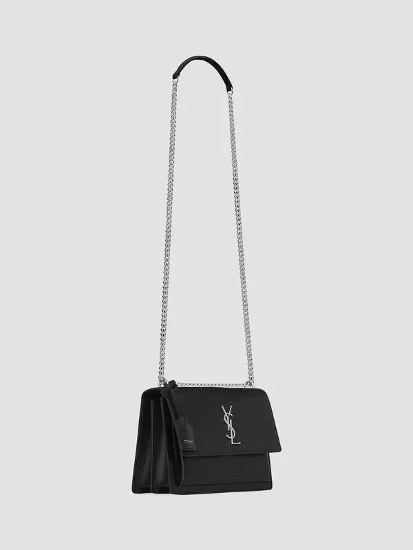 Saint Laurent Sunset Leather Shoulder Bag