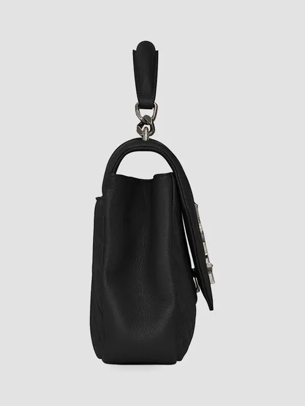 Saint Laurent College Quilted Leather Bag