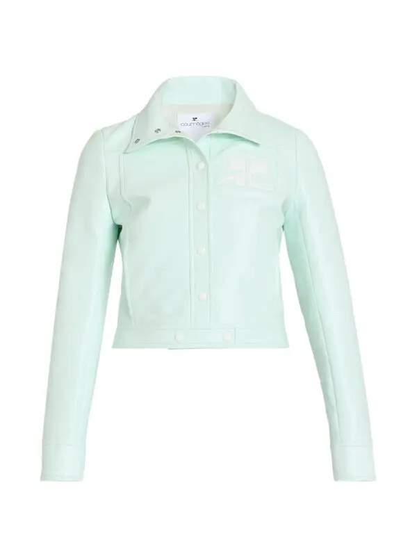 COURREGES Vinyle Reedition Jacket - Light Mint