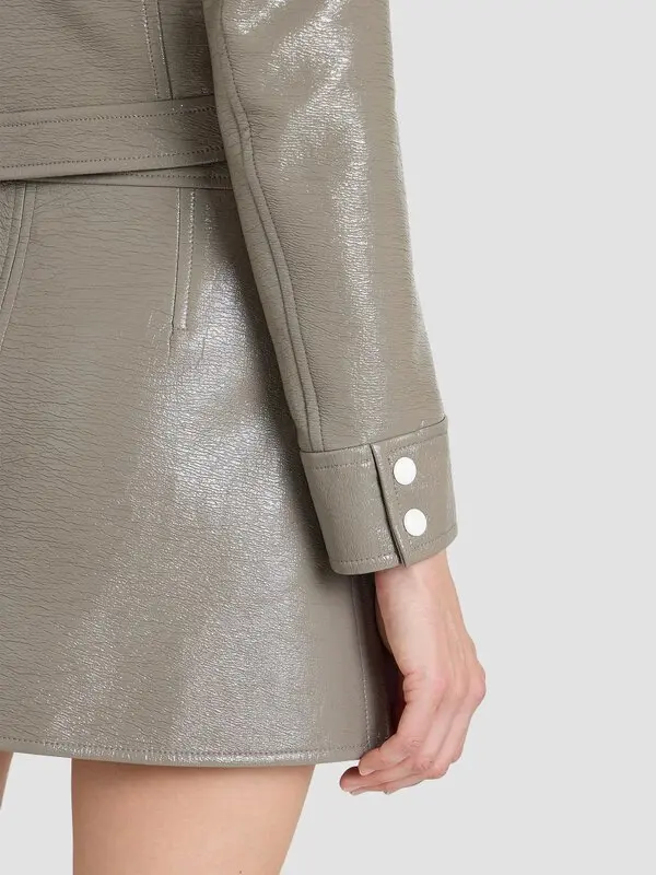 COURREGES Vinyle Reedition Jacket - Light Mocha