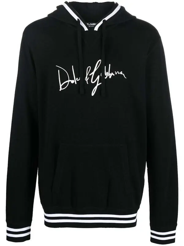 Dolce & Gabbana Logo-print Drawstring Hoodie