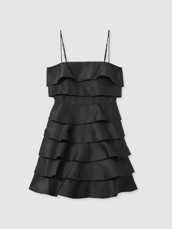 Acler Tiered Frill Mini Dress