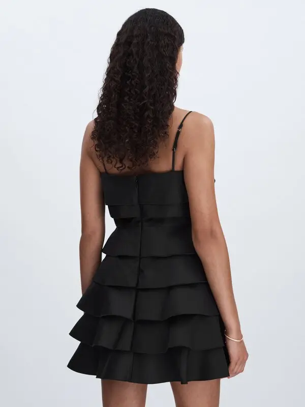 Acler Tiered Frill Mini Dress