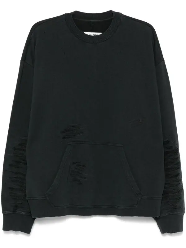 MAISON MARGIELA Ripped Sweatshirt - Grey