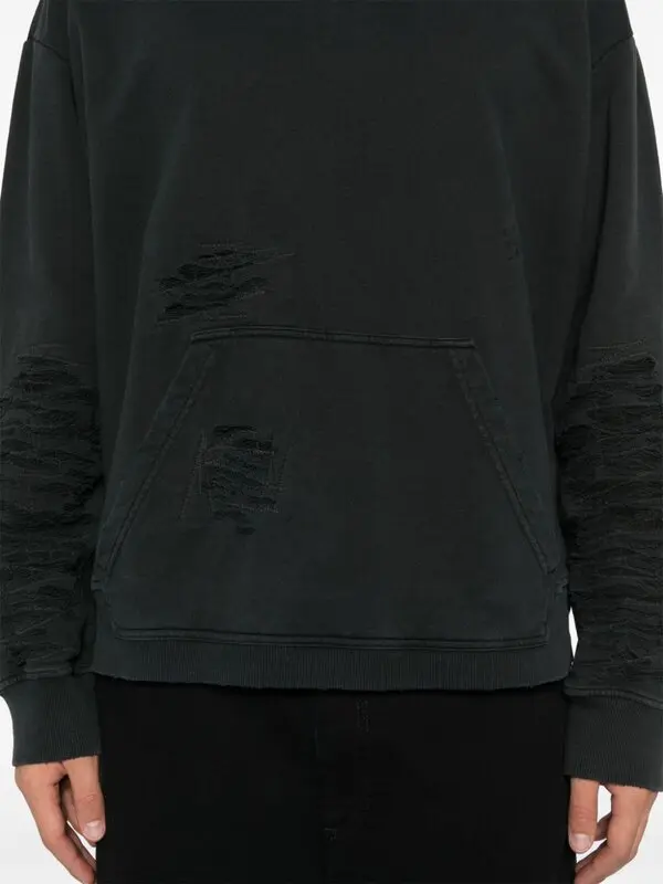 MAISON MARGIELA Ripped Sweatshirt - Grey
