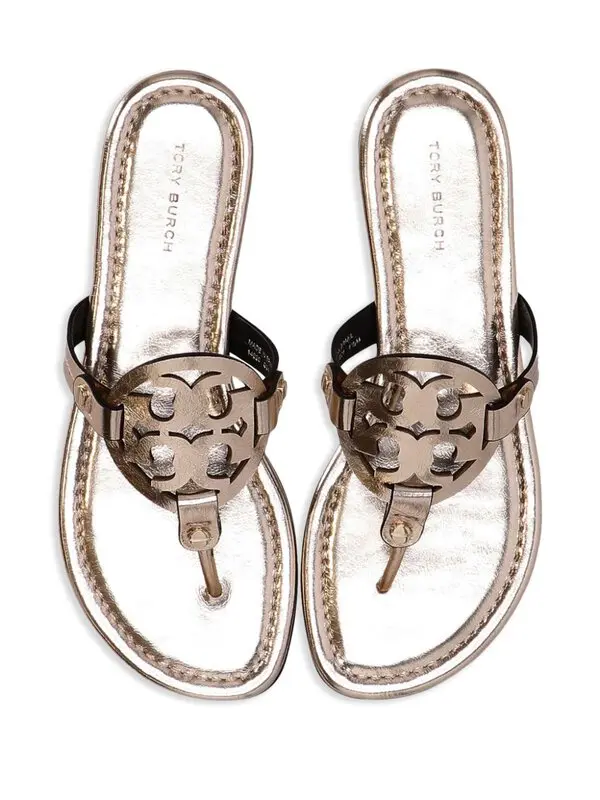 Tory Burch Miller Sandals - Gold
