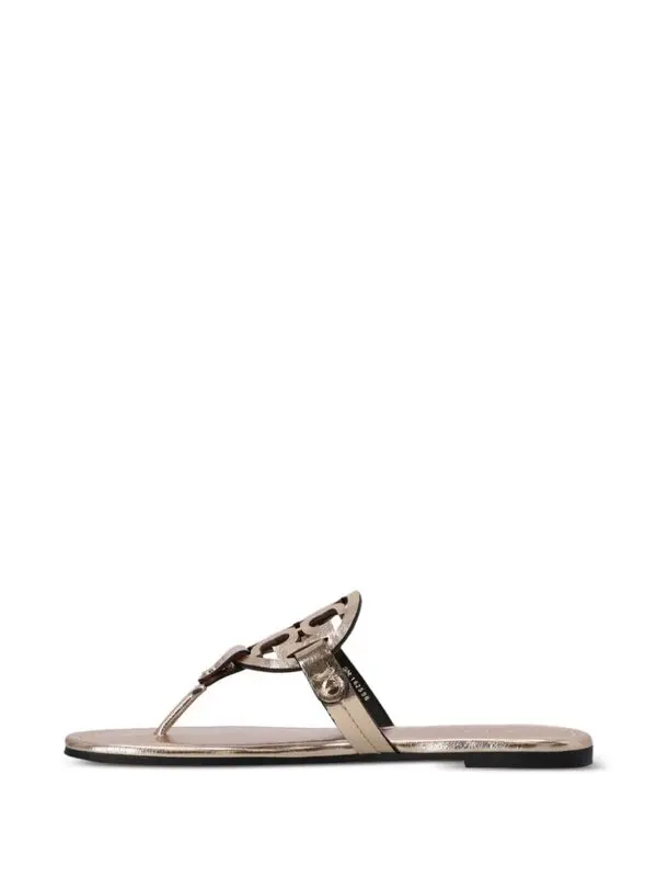 Tory Burch Miller Sandals - Gold
