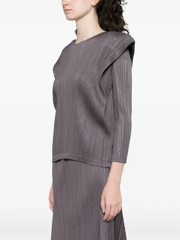 Issey Miyake Monthly Colors September Blouse - Purple