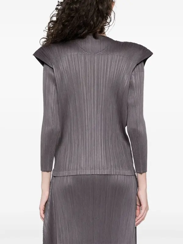 Issey Miyake Monthly Colors September Blouse - Purple